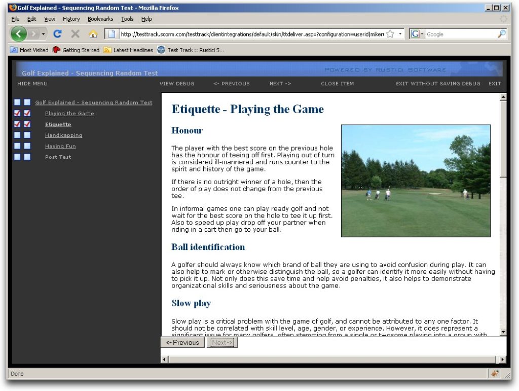 The Best SCORM Examples: Sample SCORM Packages